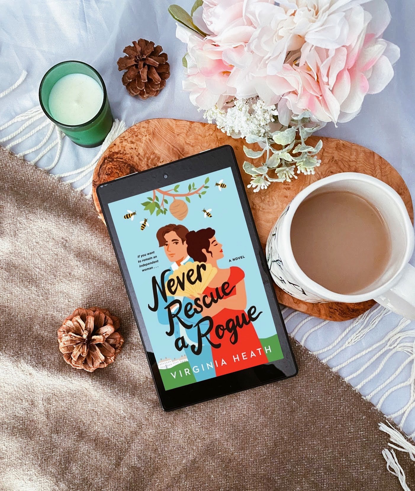 Book Review: Never Rescue a Rogue by Virginia Heath – Hooked to Books